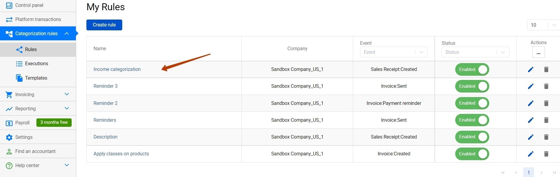 Smart Rules: a Short Feature Overview