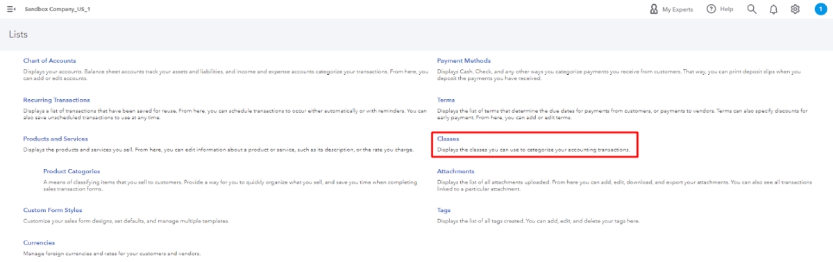 How to Add Classes in QuickBooks and Automatically Apply them to Sales
