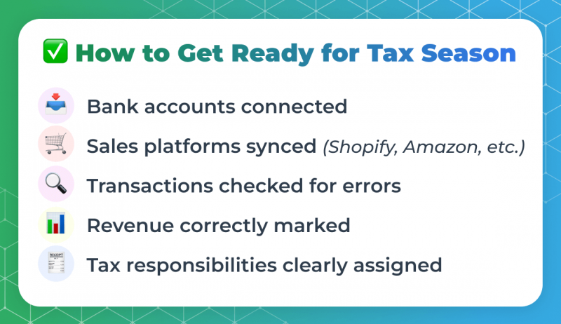 5 Tax Season Tips for Ecommerce & SaaS Finance Teams