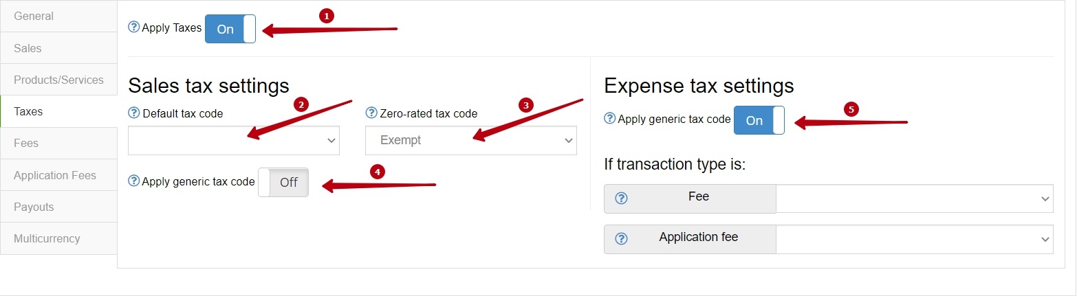 Customize Settings for Square Accounting Integration