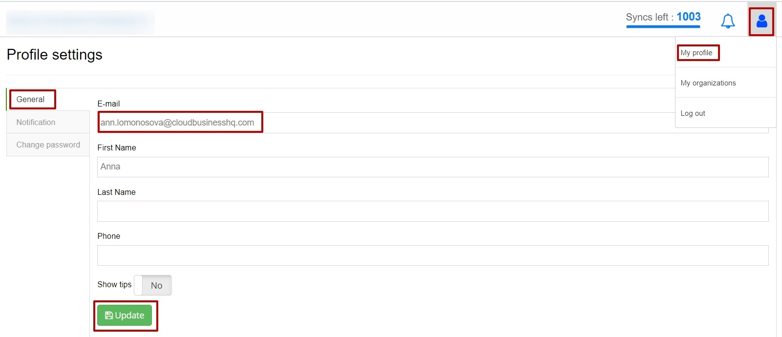 How to Change Email Associated With Your Synder Account How to Change Email Associated With Your Synder Account