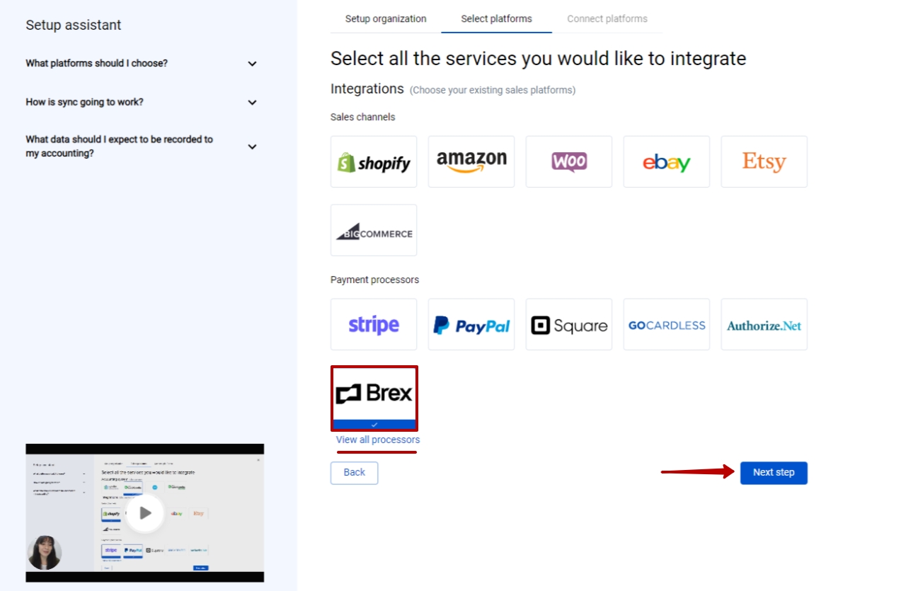 How to connect Brex to Accounting Software - Synder Knowledge Base