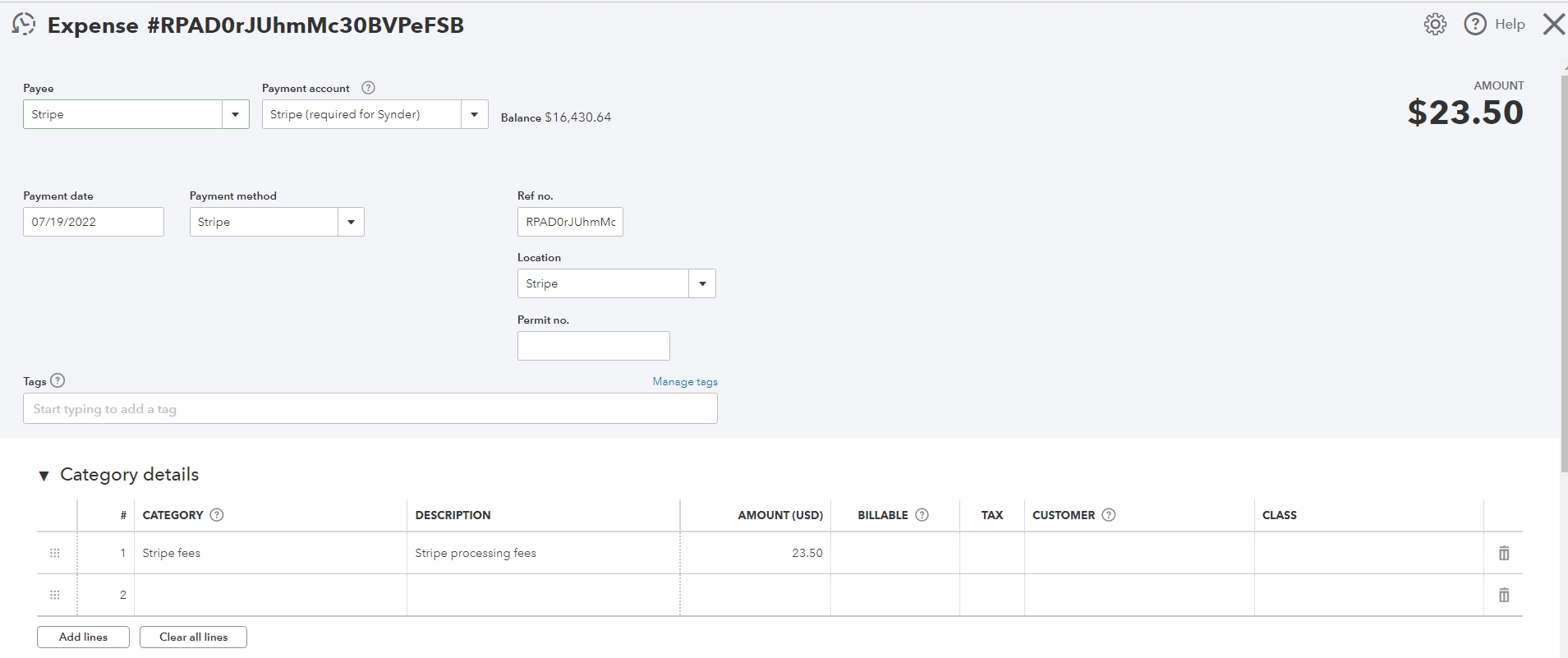 Import payment processing fees into QuickBooks correctly | Synder