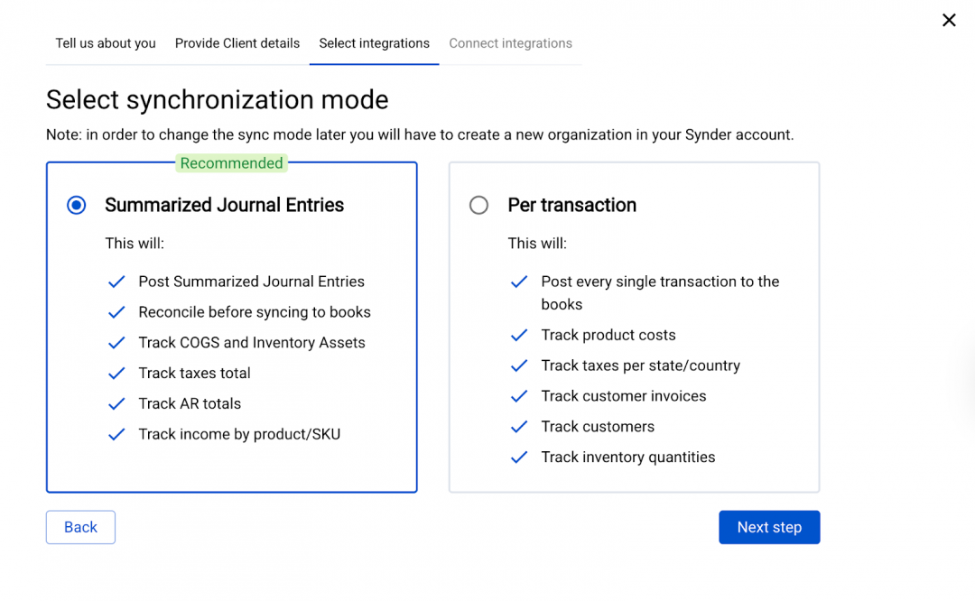 How Summary Sync Works: User Guide - Synder