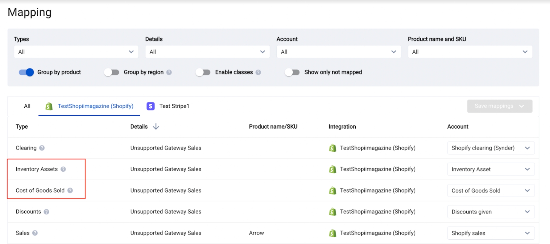 Synder Daily Summaries and COGS Tracking - Synder Knowledge Base