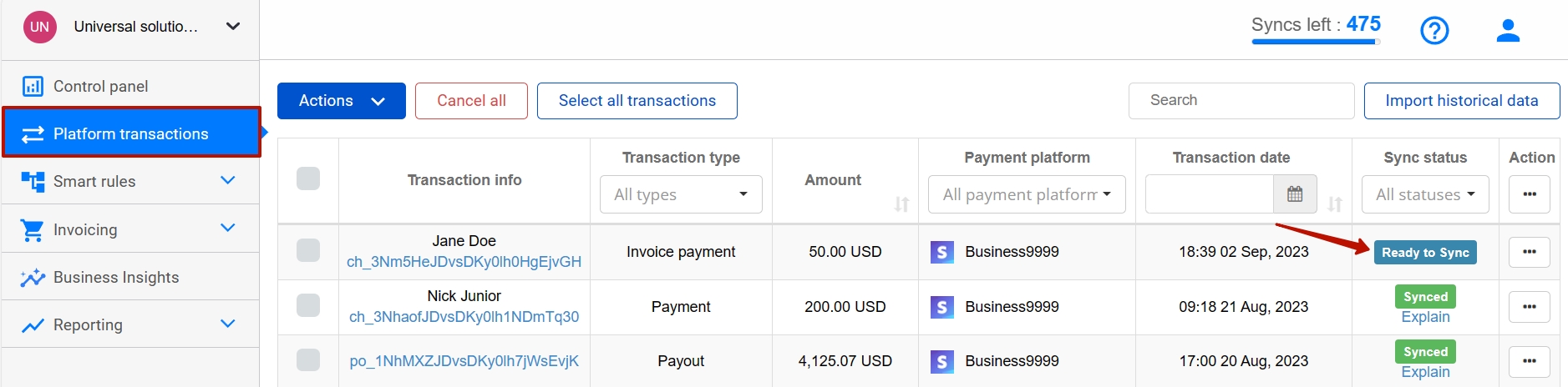 How to Use Rules to Update Service Date - Synder