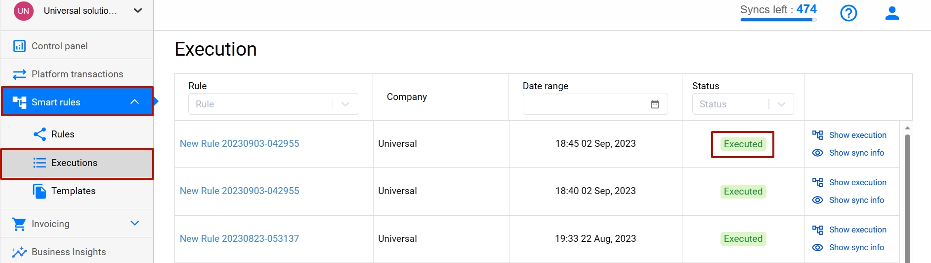 How to Use Rules to Update Service Date - Synder