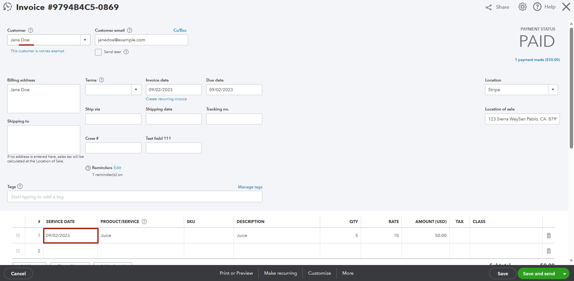 How to Use Rules to Update Service Date - Synder