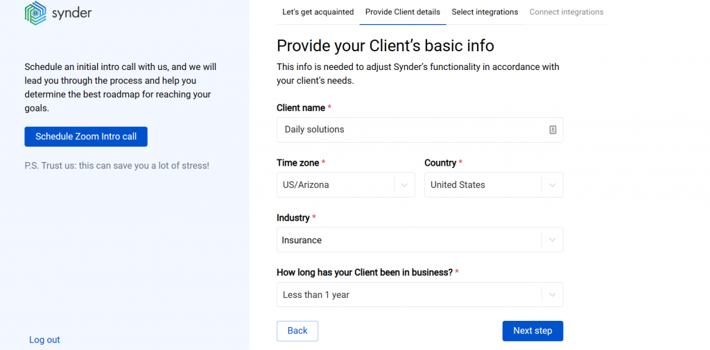 How to start using Synder’s Summary sync - Synder