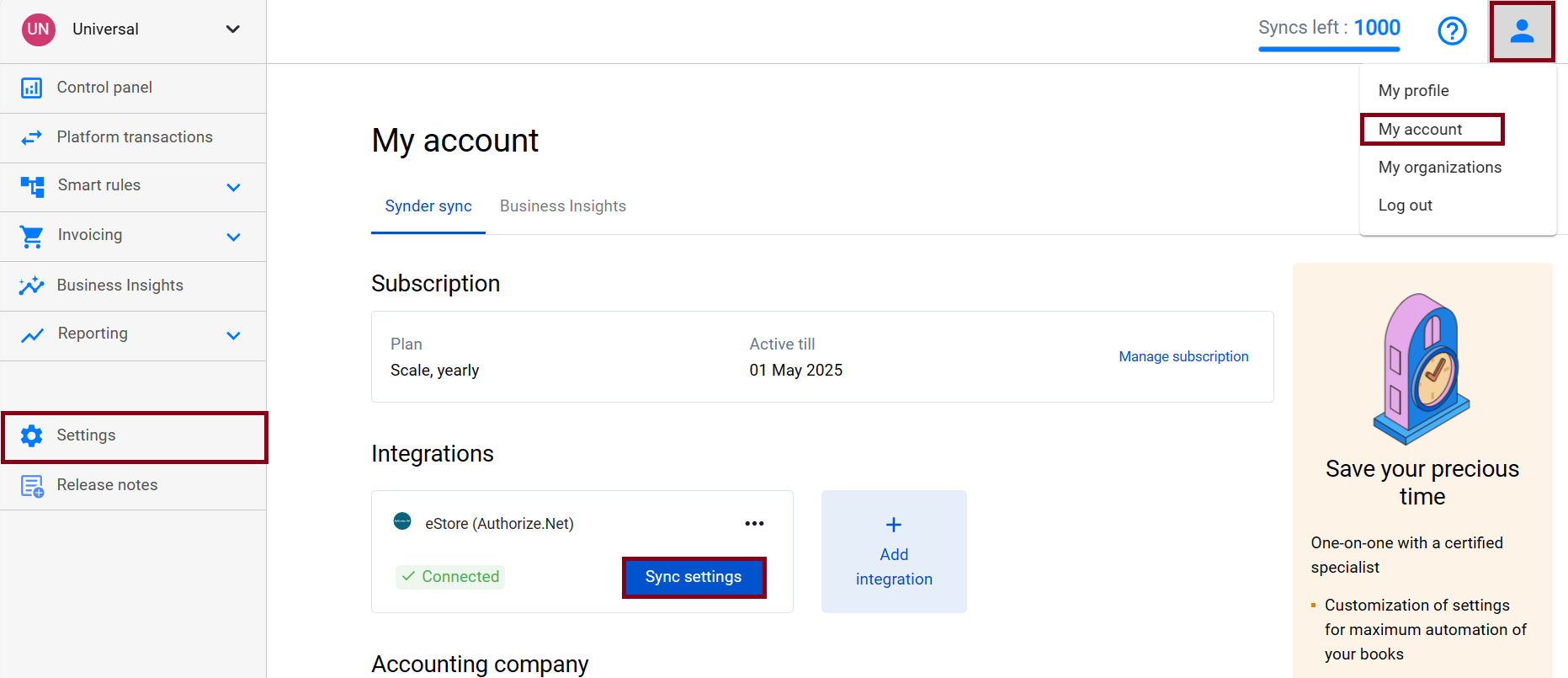 How to Reconcile Authorize.Net Transactions - Synder