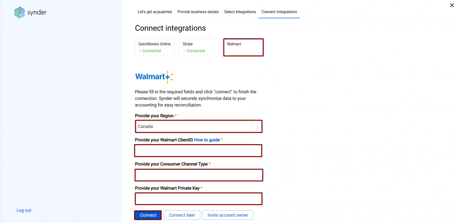 How to Connect Walmart Canada to Accounting Software