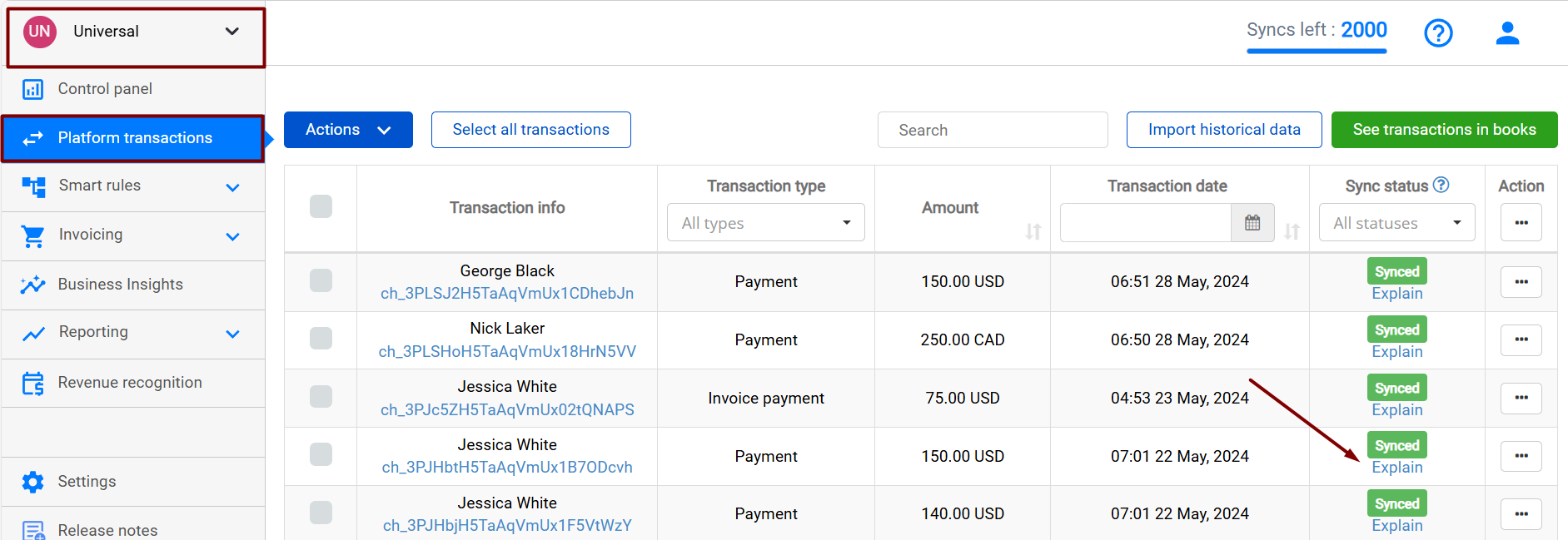 Import payment processing fees into QuickBooks correctly | Synder