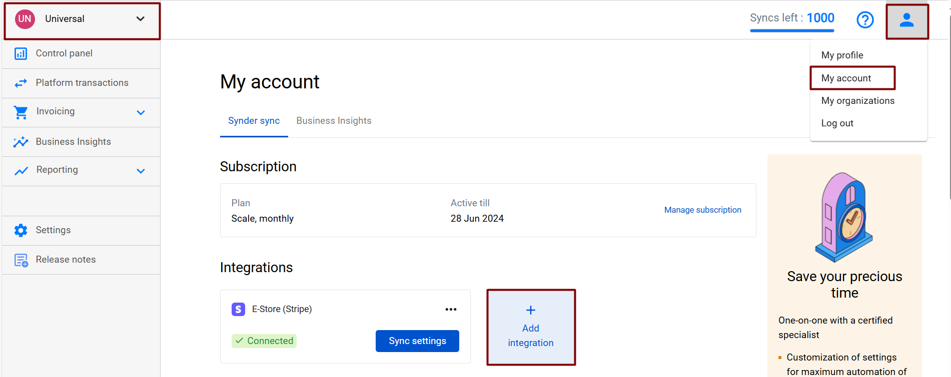How to connect Pin Payments to QuickBooks Online - Synder