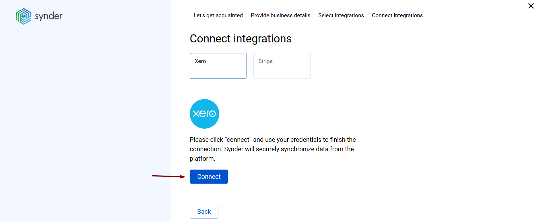 How to Connect and Set up Xero in Summary Mode