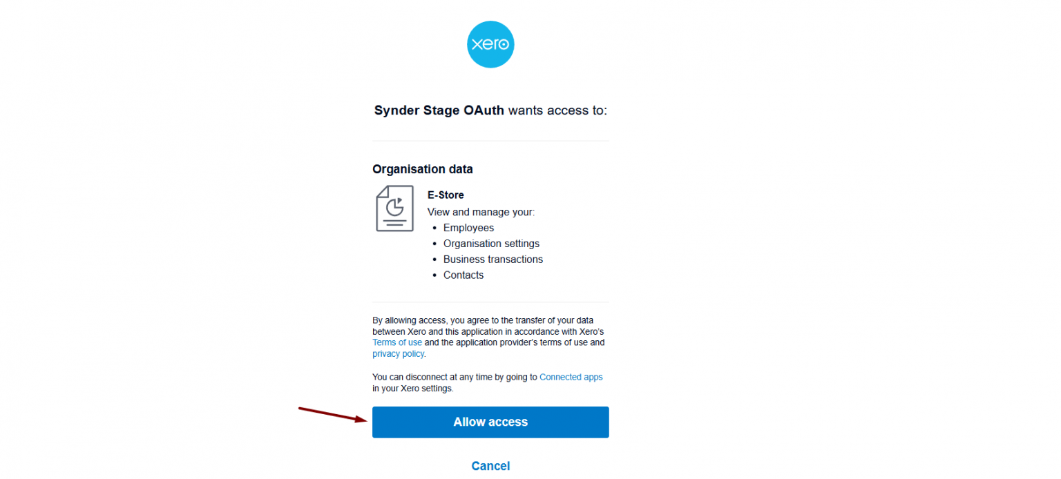 How to Connect and Set up Xero in Summary Mode
