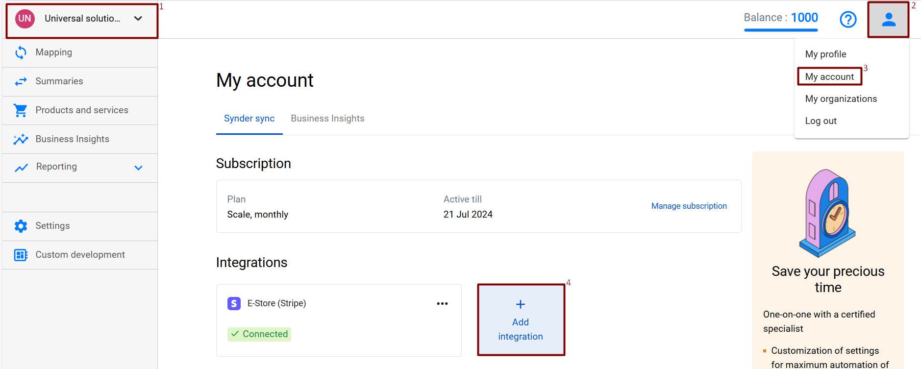 How to Connect and Set up Xero in Summary Mode